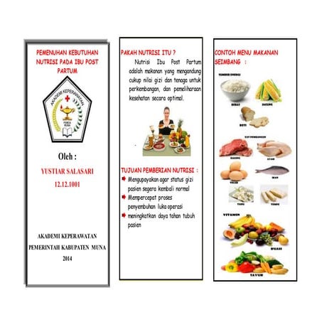 142826760 leaflet-nutrisi-post-op | DOCX