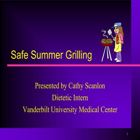 Safe Summer Grilling | PPT