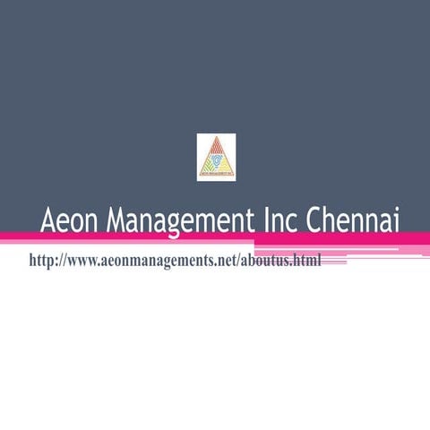 Aeon Management Inc | PPT