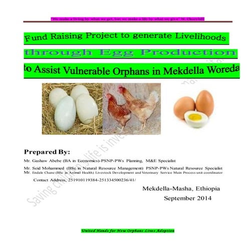 Mekdella Orphan project 1 | DOCX
