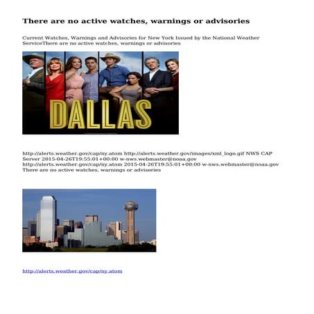 There are no active watches, warnings or advisories | PDF
