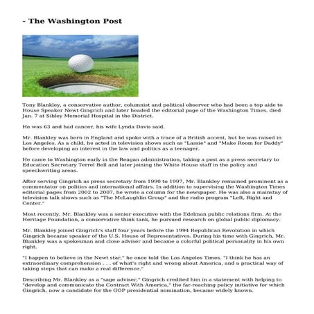 - The Washington Post | PDF