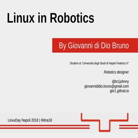 Linux in Robotics | PPT