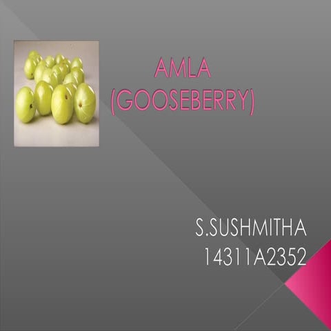 Amla | PPT