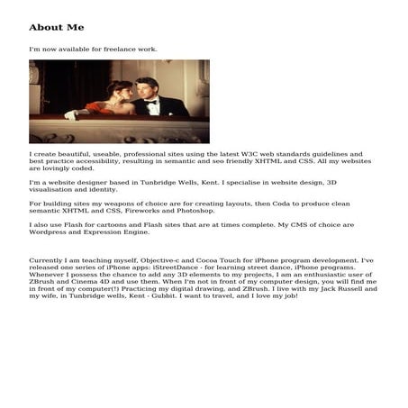About Me | PDF