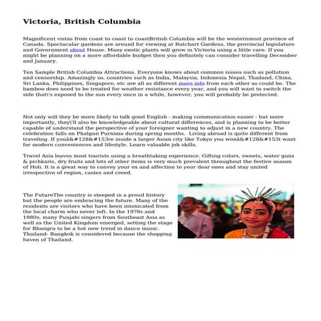 Victoria, British Columbia | PDF