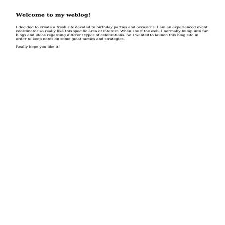 Welcome to my web page! | PDF