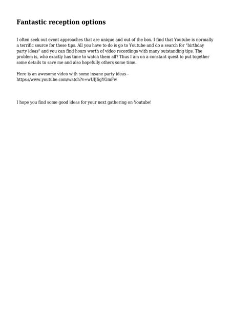 Great reception approaches | PDF