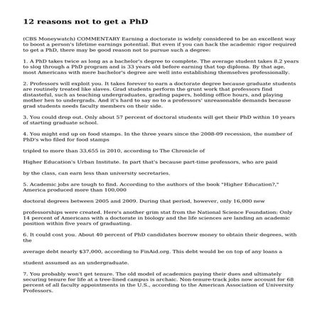 What is a phd | DOCX