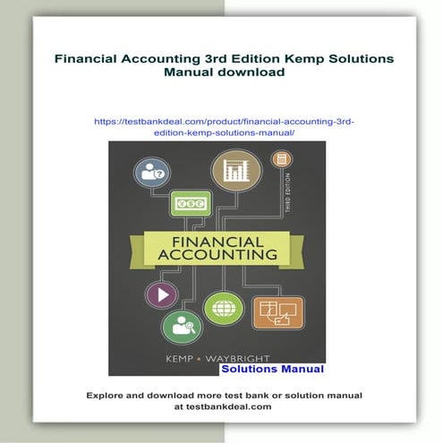 Fundamental Financial Accounting Concepts 8th Edition Edmonds Solutions ...