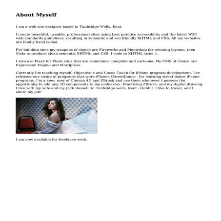 About Myself | PDF