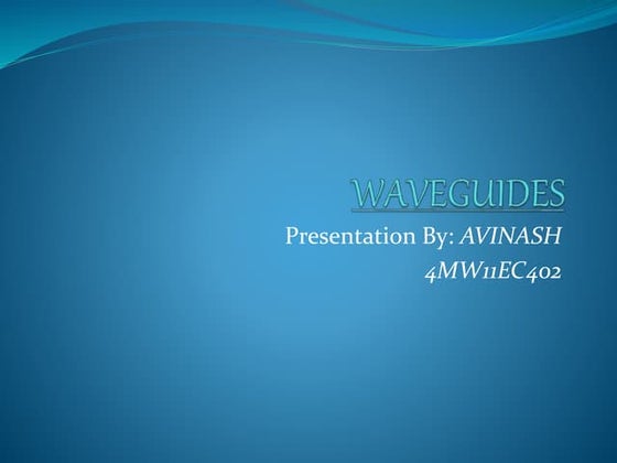 Waveguide | PPT