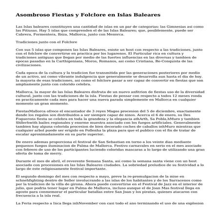Fiestas de España | PPTX