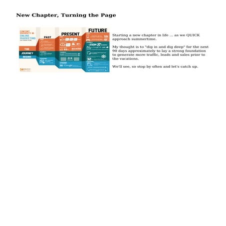 New Chapter, Turning the Page | PDF