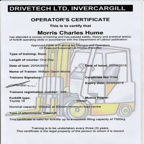 Drivetech Ltd 2015 | PDF