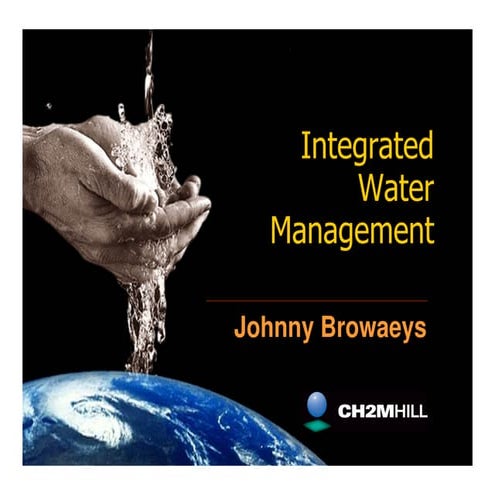 14.35 Integrated Water Management Johnny Browaeys Ch2 M Hill | PDF