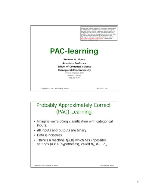 PAC Learning | PDF