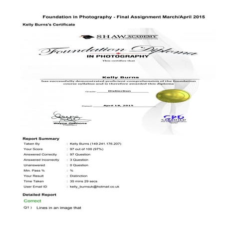 Photography Quiz | PPTX