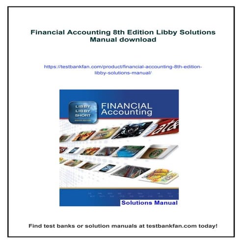 Financial Accounting 8th Edition Libby Solutions Manual | PDF