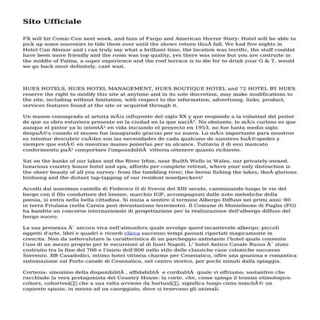 Sito Ufficiale | PDF