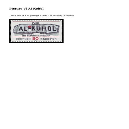 Picture of Al Kohol | PDF