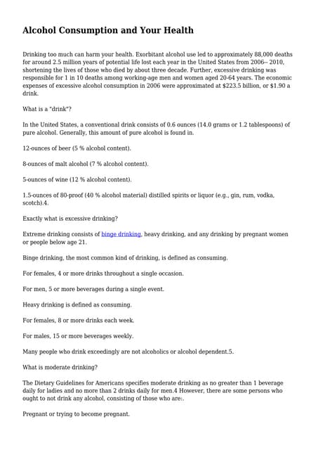 Alcohol use | PDF | Alcoholic Beverages | Food & Drink