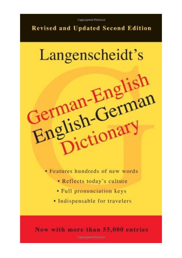 2009 German English English German Dictionary 2nd Edition PDF 2009-german-english-english-german-dictionary-2nd-edition-pdf