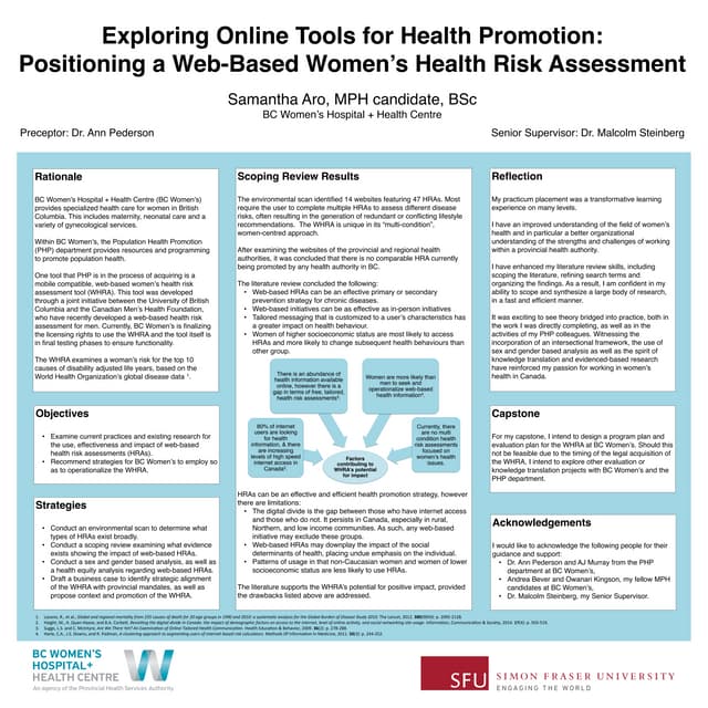 Practicum Poster SARO | PDF