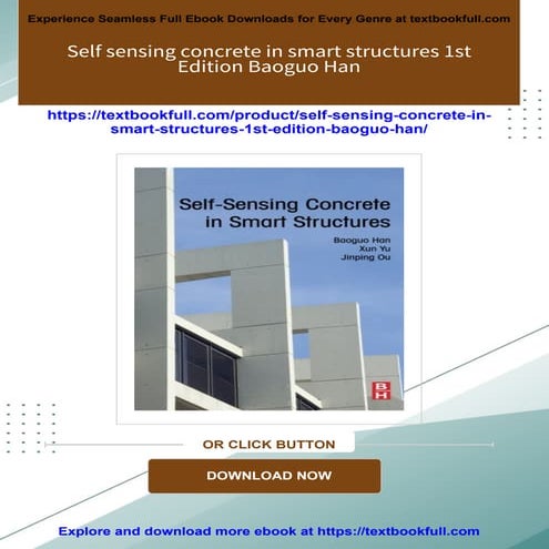 Self sensing concrete in smart structures 1st Edition Baoguo Han 2024 ...