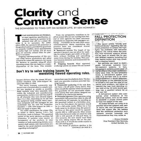 Clarity & Common Sense | PDF