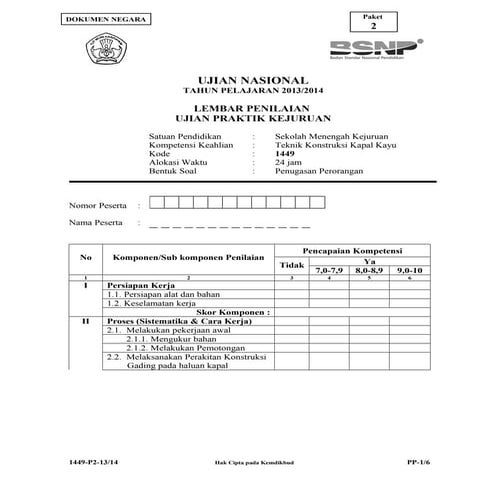 1405 p1-spk-teknik pengelasan kapal | DOC