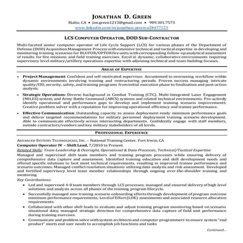 Jon-Green-Resume-2016 | DOCX