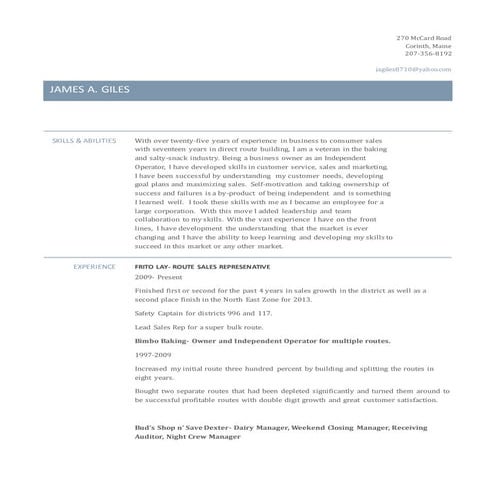 James Resume | DOCX | Business Administration | Business