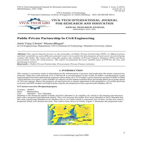 Public Private Partnership in Civil Engineering | PDF