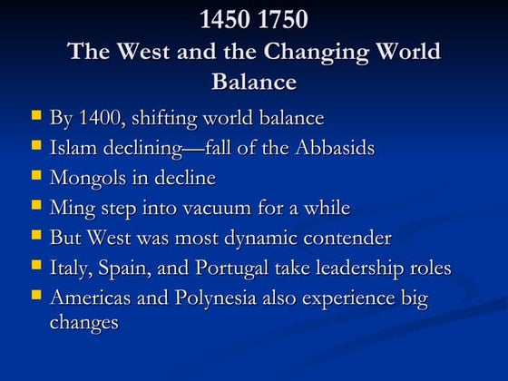 1450 1750 overview | PPT