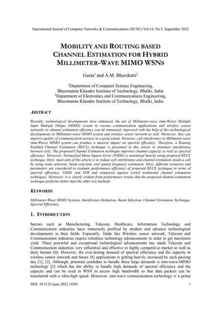 Millimeter Wave Communication Techniques.pptx