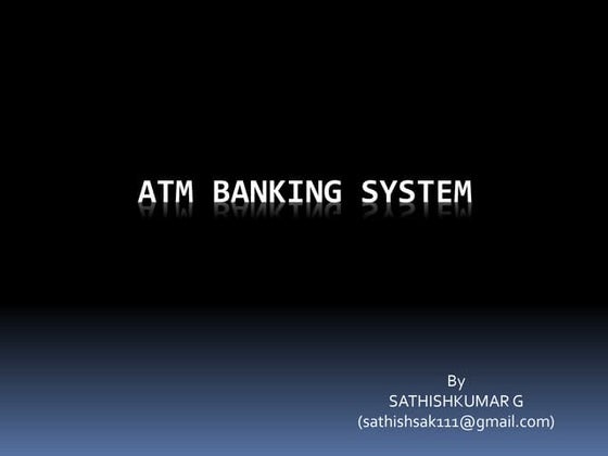 Atm Simulation Mini Project Using Python Programming Language Docx 5010