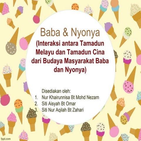 Baba dan Nyonya TITAS | PPT