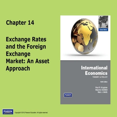Exchange Rates and the Foreign Exchange Market: An Asset Approach | PPT