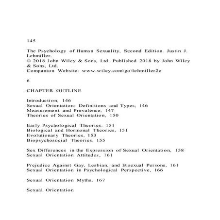 145the Psychology Of Human Sexuality Second Edition Just Pdf