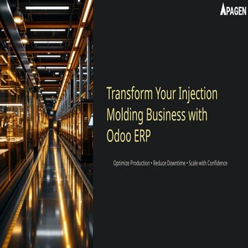 Transform Your Injection Molding Business with Odoo ERP | PPTX