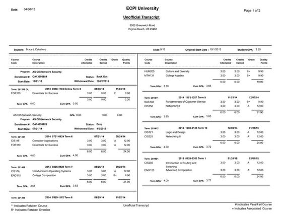 PCC Transcripts | PPT