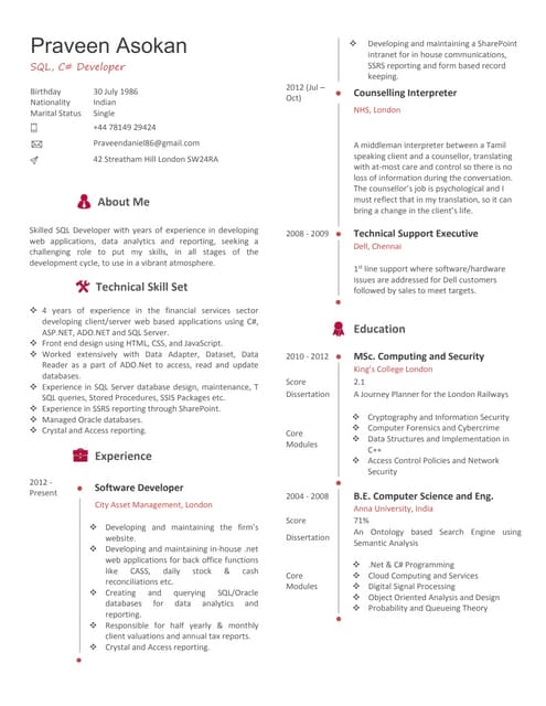 Fahad Al-Amoudi CV | DOCX | Computing | Technology & Computing