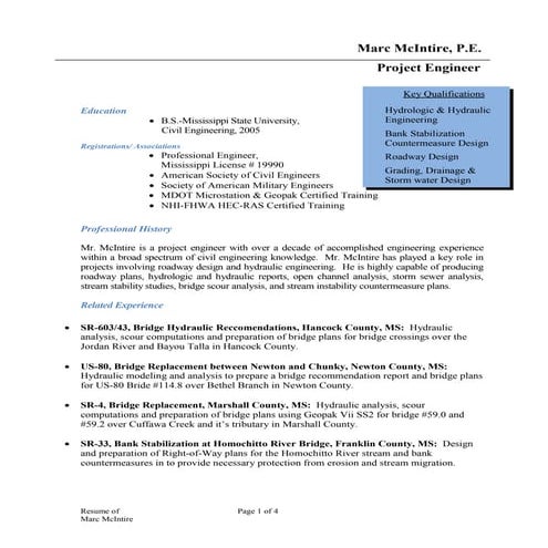 Resume.Brian Murphree | DOC