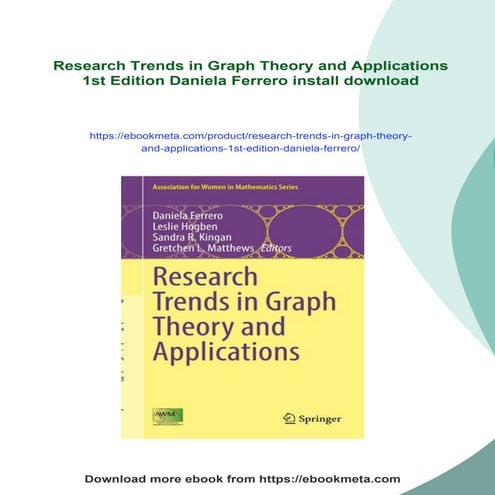 Research Trends in Graph Theory and Applications 1st Edition Daniela ...