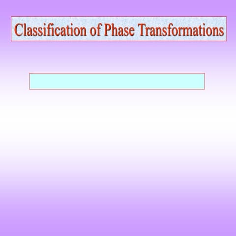 1st AND 2nd ORDER PHASE TRANSITION | PPTX