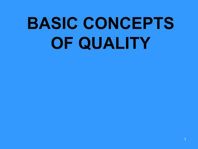 Quality Awareness Training | PPT