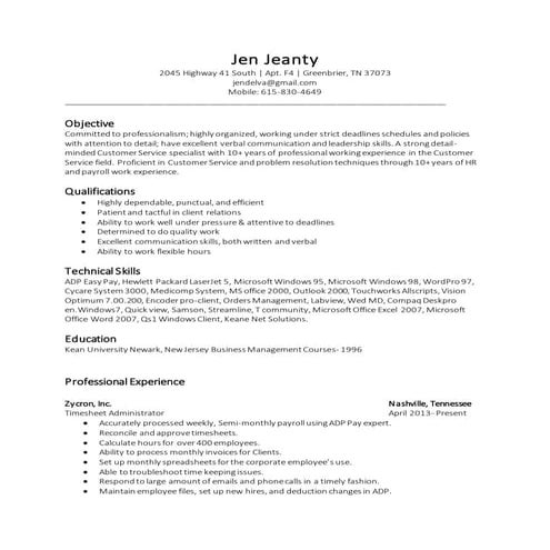 Adrian Jones Resume | DOCX