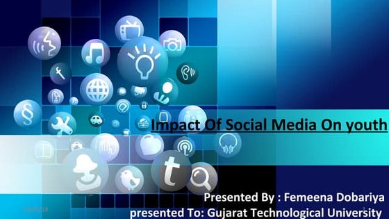Impact of social media on teenagers- Presentation | PPTX | Social ...