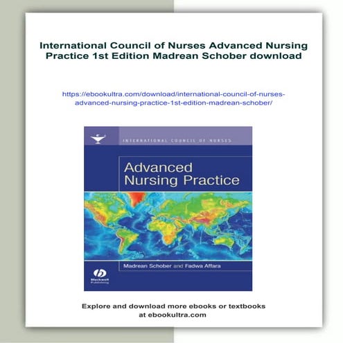 GUIDELINES ON ADVANCED PRACTICE NURSING 2020 | PDF